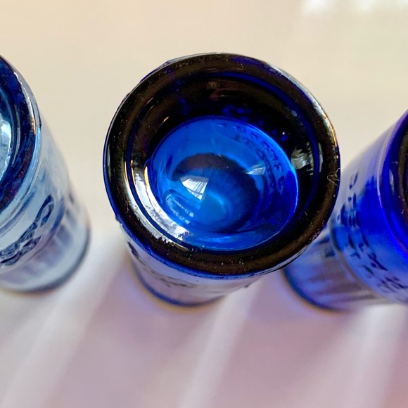 Vintage | Dining | Vintage Mexico Blue Glass Bullet Shotgun Shell ...